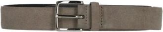 Orciani Homme, Accessoires, Gris, Taille: 95 CM Amalfi Suede Belt