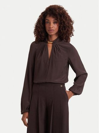 Guess Bluse G6YH11 W3136 Braun Regular Fit