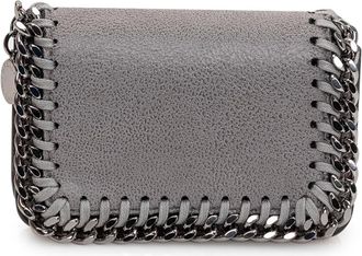 Stella McCartney Femme, Accessoires, Gris, Taille: ONE Size Falabella Small Flap Wallet