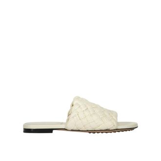 Bottega Veneta Femme, Chaussures, Beige, Taille: 40 EU Mules en cuir