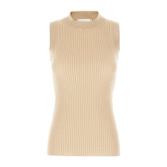 Sportmax Spxtione Weste - - Knitwear - Damen - Beige - M