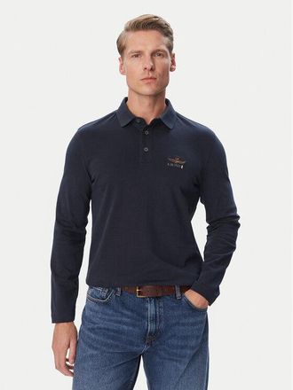 Aeronautica Aeronautica Militare Poloshirt 262PO1947UJ00703 Dunkelblau Regular Fit