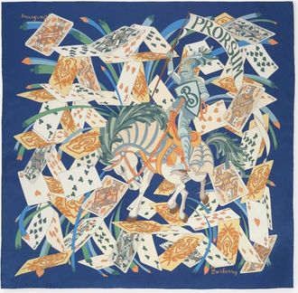 Burberry Foulard en soie House of Cards