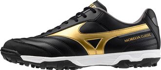 Mizuno Morelia Sala Classic TF Q1GB230250, Men Turf Football Trainers, Black, 47 EU