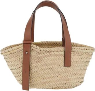 Loewe Pre-owned Sac bandouli&egrave;re en raphia - Femme - Pre-owned - Beige - Taille: ONE Size