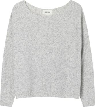 American Vintage Pull Col Bateau Damsville Laine American Vintage