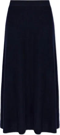 Lisa Yang Torie Cashmere Skirt - Femme - Jupes - Bleu - Taille: 38 FR
