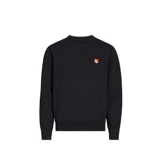 Maison Kitsun&eacute; Sweat col rond en coton