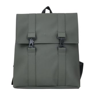 Rains Gr&uuml;ner minimalistischer Rucksack f&uuml;r Stadtsyle - - Bags - Herren - Gr&uuml;n - ONE SIZE