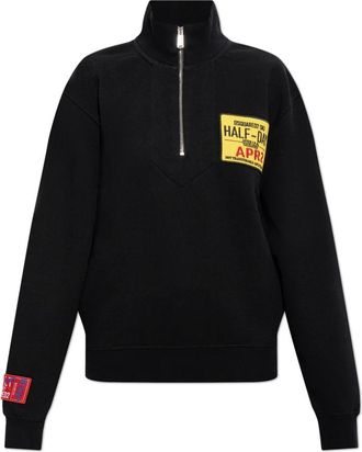 Dsquared2 Damen, Sweatshirts & Hoodies, Schwarzk, XSGr&ouml;&szlig;e