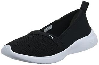 Puma Femme Adelina Basket, Black Silver, 42.5 EU