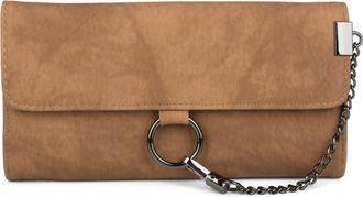 styleBREAKER Portemonnaie Geldb&ouml;rse mit Ring und Kette