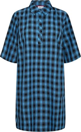 N&uuml;mph knielanges Blusenkleid mit kurzen &Auml;rmeln NUELMA DRESS