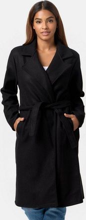 Worldclassca Trenchcoat Worldclassca Damen TRENCHCOAT mit G&uuml;rtel Reverskragen langer Mantel