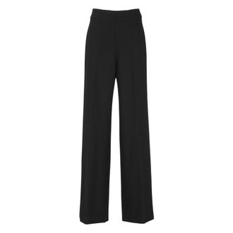 Carolina Herrera High-Rise Wide-Leg Pants - - Trousers - Damen - Schwarzk - M