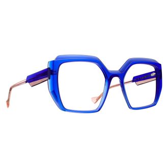 Caroline Abram Peggy Optical Frame - unisex - Accessoires - Bleu - Taille: 51 MM