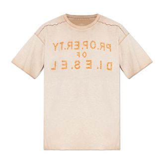 Diesel Femme, Tops, Rose, Taille: 34 FR T-shirt T-Ily