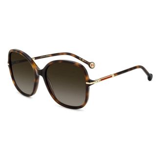 Carolina Herrera unisex, Accessoires, Brun, Taille: 58 MM Lunettes de soleil authentiques avec service haut de gamme