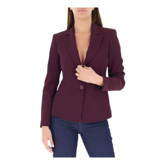 Rinascimento Femme, Vestes, Violet, Taille: 44 FR Blazer Monopetto