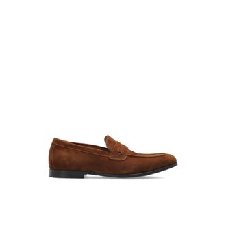 Ferragamo Tiberio Suede Loafers - - Shoes - Herren - Braun - 41 EU