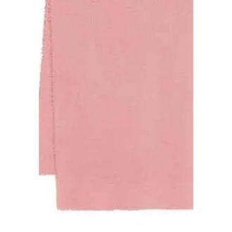 Faliero Sarti Schal aus Kaschmir-Woll-Mix mit ausgefransten Kanten - - Accessories - Damen - Rosa - ONE SIZE
