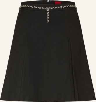 HUGO BOSS Hugo Faltenrock Rejulia schwarz
