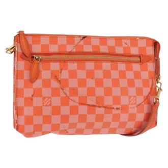Louis Vuitton Pre-owned Canvas Clutch - - Pre-owned - Damen - Orange - ONE SIZE