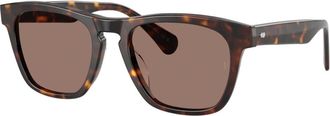 Oliver Peoples unisex, Accessoires, Brun, Taille: 54 MM 0Ov5555Su