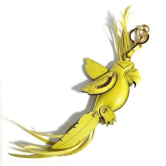 Prada unisex, Pre-owned, Jaune, Taille: ONE Size Porte-cl&eacute;s Vintage Pre-owned