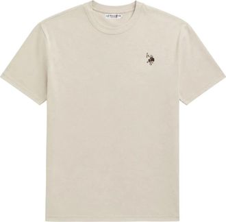 U.S.Polo Association U.s. Polo Assn., Homme, Tops, Beige, Taille: 2XL T-shirt Cail