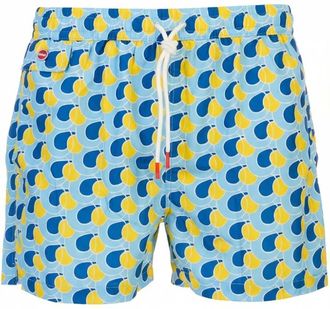 Kiton Homme, Maillots de bain, Bleu, Taille: 3XL Costume Mare