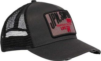 Superdry Casquette de camionneur vintage pour homme Dirt Road Noir