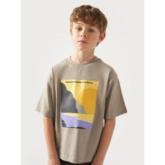 MAYORAL T-Shirt 6039 Beige Regular Fit