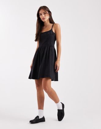 Levi's Robe courte en jean - Noir