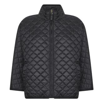 Max Mara Femme, Vestes, Noir, Taille: 36 FR Delfina Quilted Jacket