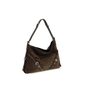Givenchy Womens Black Calf Leather Bos Taurus Shoulder Bag