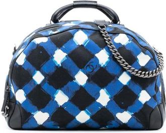 Chanel Sac de voyage Pre-owned en toile - Femme - Pre-owned - Multicolore - Taille: ONE Size