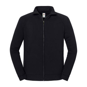 Fruit Of The Loom Fruit of the Loom Unisex Erwachsene Iconic Premium Sweatjacke (Schwarz)