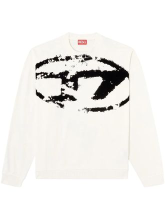 Diesel sweat S-Boxt-N5 - Blanc
