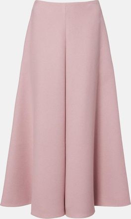 Dorothee Schumacher Jupe midi Layered Coolness &agrave; taille haute