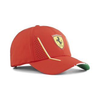 Puma Scuderia Ferrari Kinder 2024 Team Kappe Tempo Rot Einheitsgr&ouml;&szlig;e