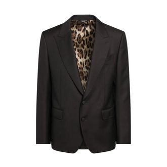 Dolce & Gabbana Sicilia Light Jacket - - Jackets - Herren - Schwarzk - 2XL