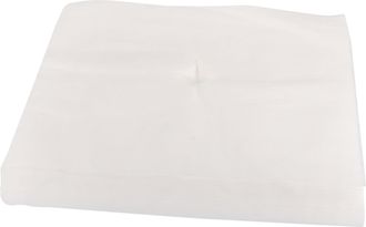 Beaupretty 100 Stück Einweg Massage Gesichtsabdeckungen mit Nasenschlitz Atmungsaktiv aus Vliesstoff für Massageliege Weiß Hygienisch Weich und Hautfreundlich Ge