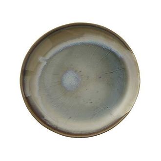 Bloomingville Terrain Teller aus Stoneware, bunt - &Oslash; 21,5 cm, H&ouml;he 2 cm, handgefertigt, sp&uuml;lmaschinenfest - 82044433