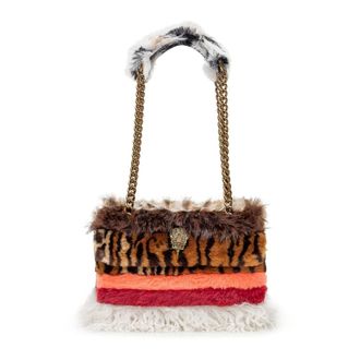 Kurt Geiger Sac Kensington en fausse fourrure - Femme - Sacs - Multicolore - Taille: ONE Size