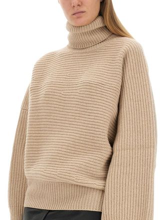Stella McCartney Cashmere Turtleneck Sweater - Beige