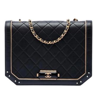Chanel Pre-owned Leder chanel-taschen - - Pre-owned - Damen - Schwarzk - ONE SIZE