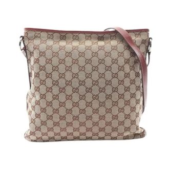 Gucci Sac bandouli&egrave;re vintage doccasion - Femme - Pre-owned - Beige - Taille: ONE Size