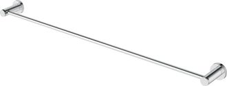 Duravit Badetuchhalter D-Code, einarmig, Handtuchhalter Wandmontage, 84,5 cm, Handtuchhalterung, Handtuchstange Chrom