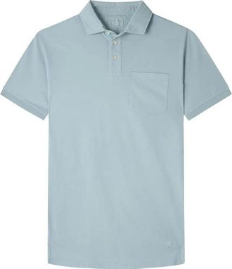 Hackett Polo &agrave; poche GMT Dye - Homme - Tops - Gris - Taille: XL